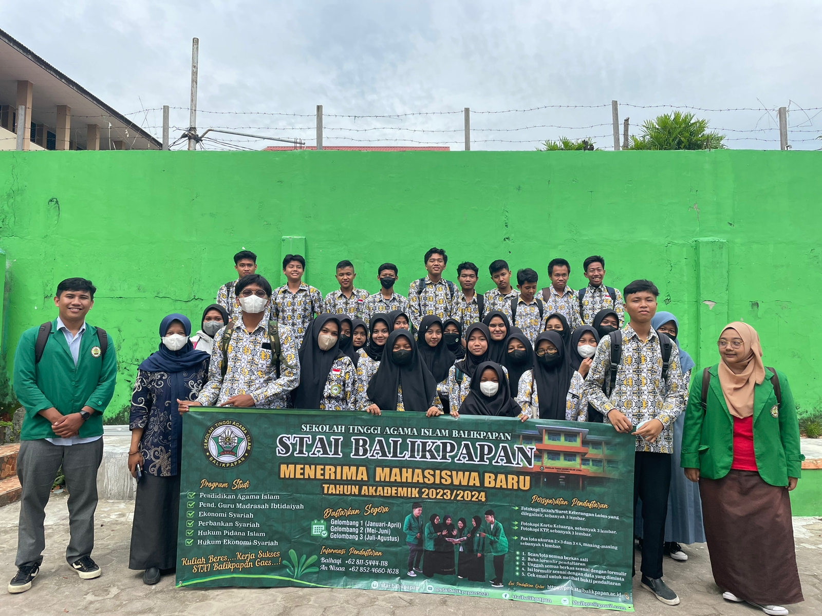 SMA AL- HASSAN masuk list kedatangan Tim STAI Balikpapan Goes To School ...